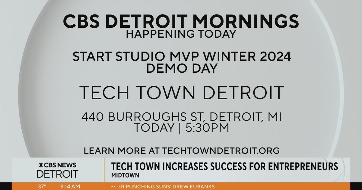 Tech Town increases success for entrepreneurs - CBS Detroit