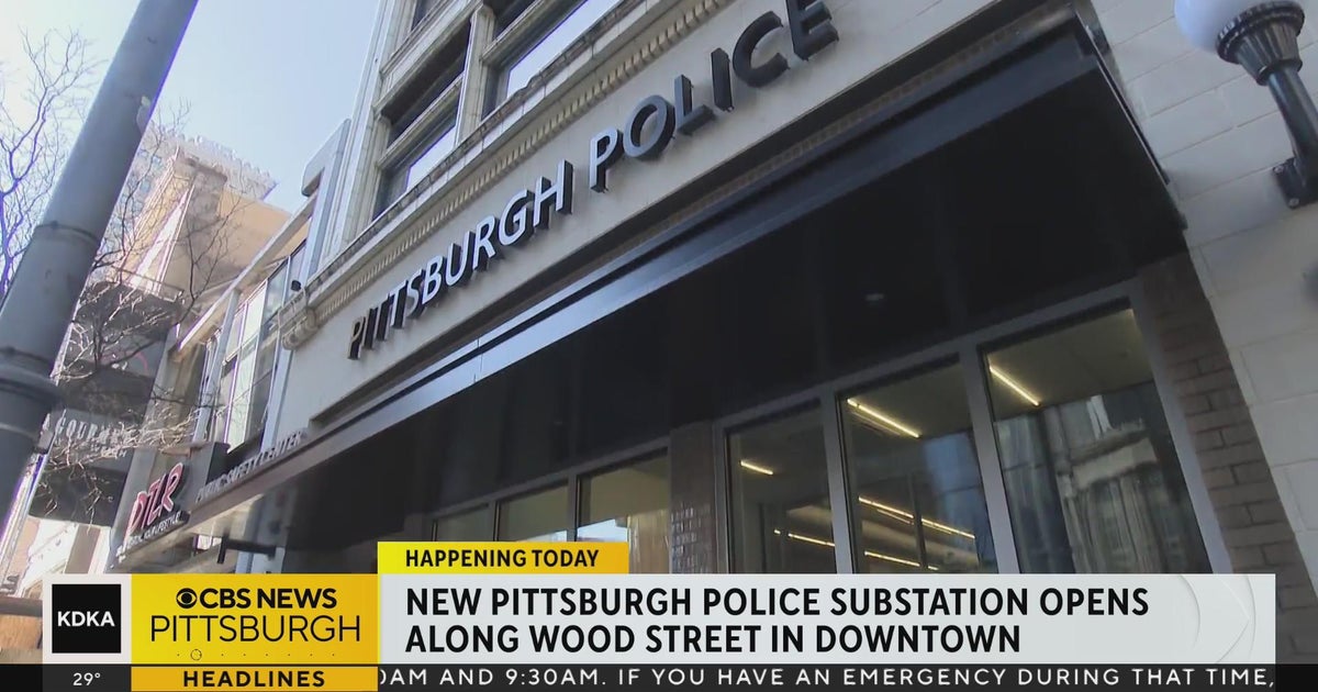 New Pittsburgh Police substation opening today - CBS Pittsburgh