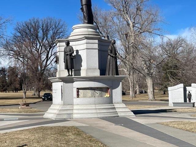 Martin Luther King Jr. statue vandalized in Denver's City Park ...