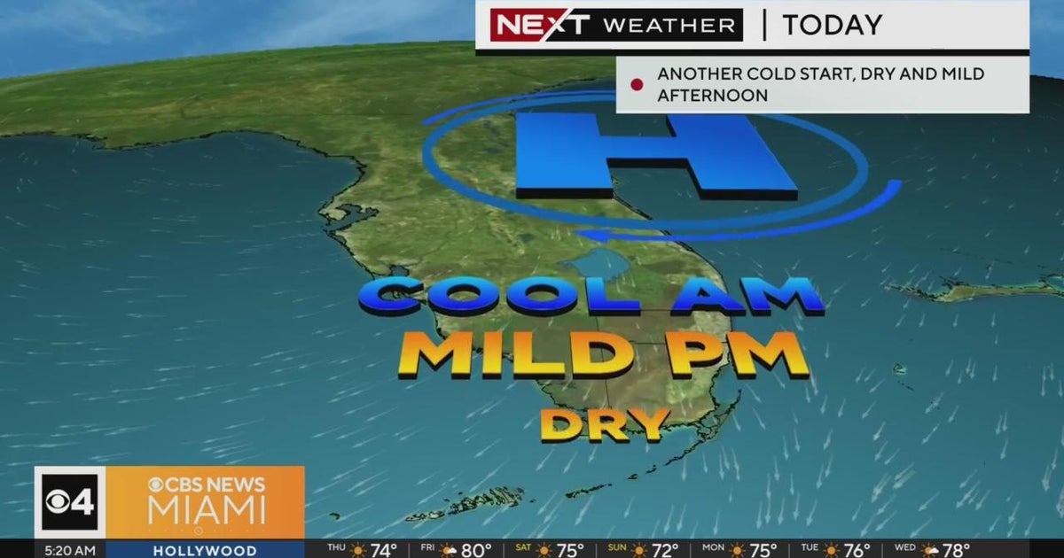 Miami Weather for Thursday 2/22/2024 5AM - CBS Miami