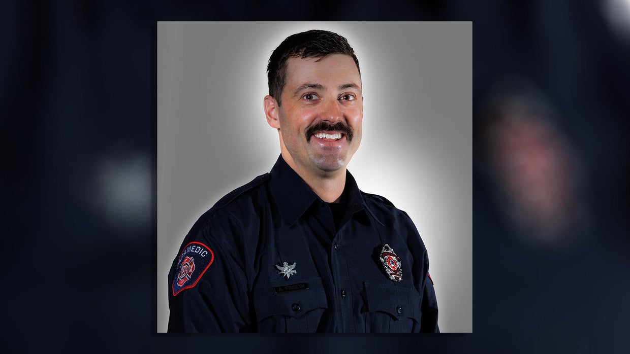 Procession to Jordan honors fallen paramedic Adam Finseth - CBS Minnesota