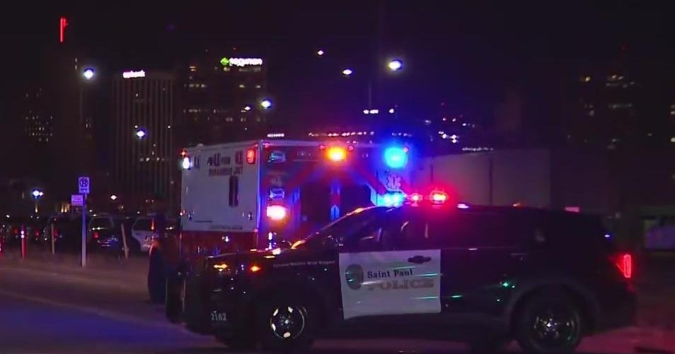 Large police presence clears following an incident at the Ramsey County ...