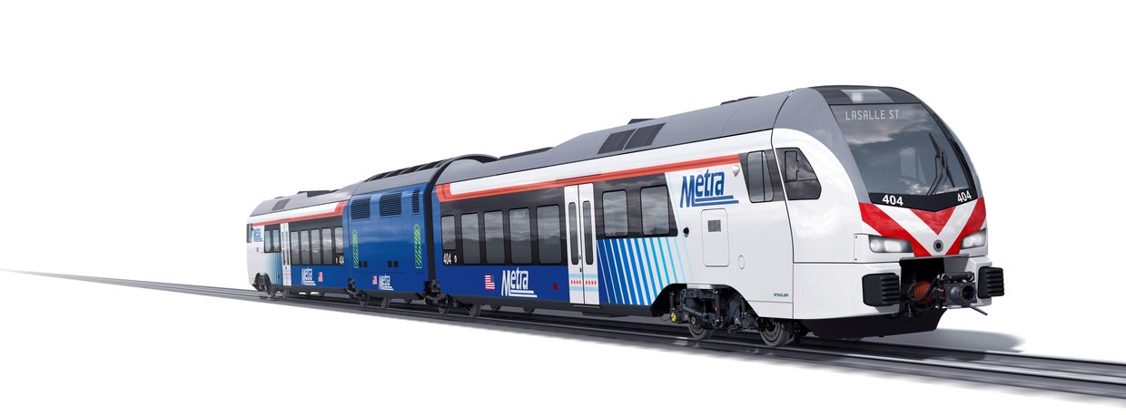 Metra to introduce new battery-powered trainsets - CBS Chicago