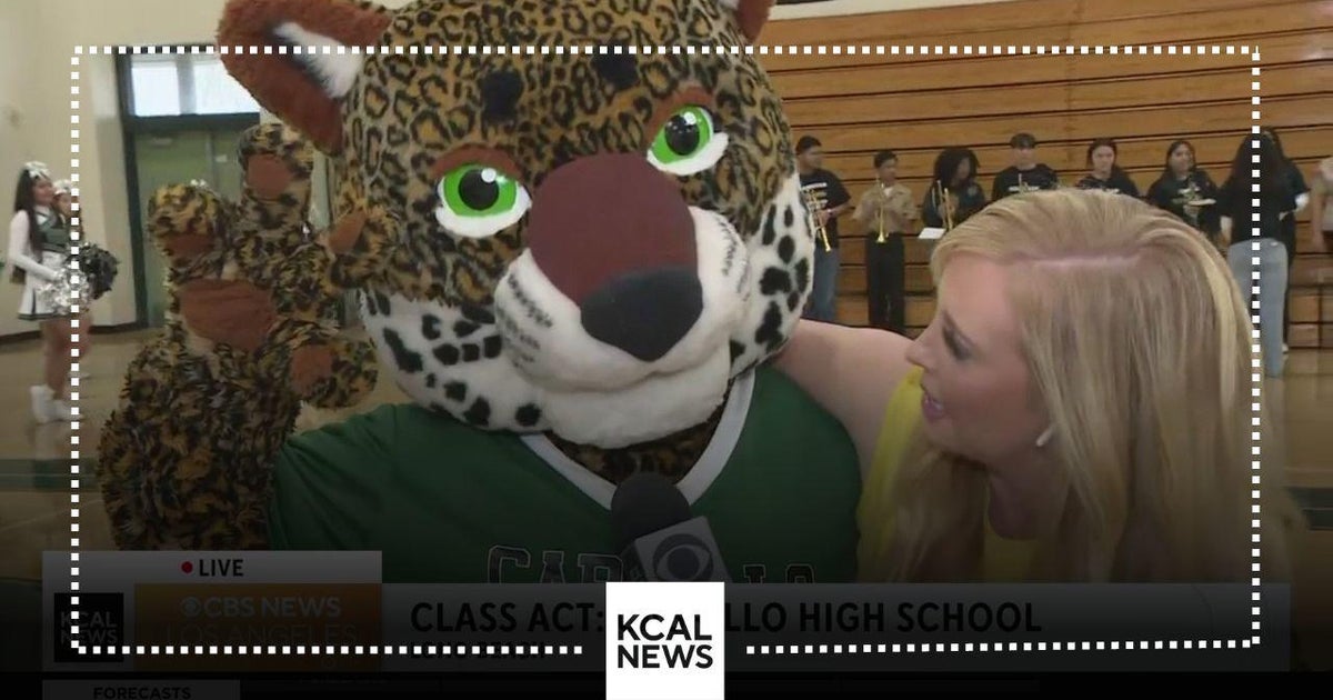Cabrillo High School shows off their school spirit: Class Act - CBS Los ...