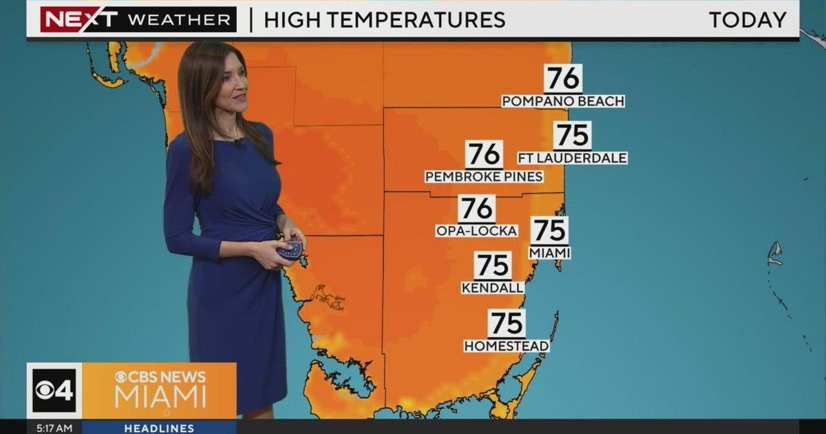 Miami Weather for Monday 2/26/2024 5AM - CBS Miami