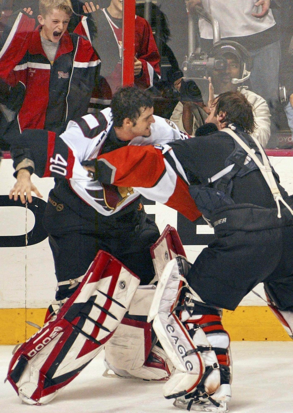 Senators-Flyers 2004 brawl in Philadelphia still holds NHL record for ...