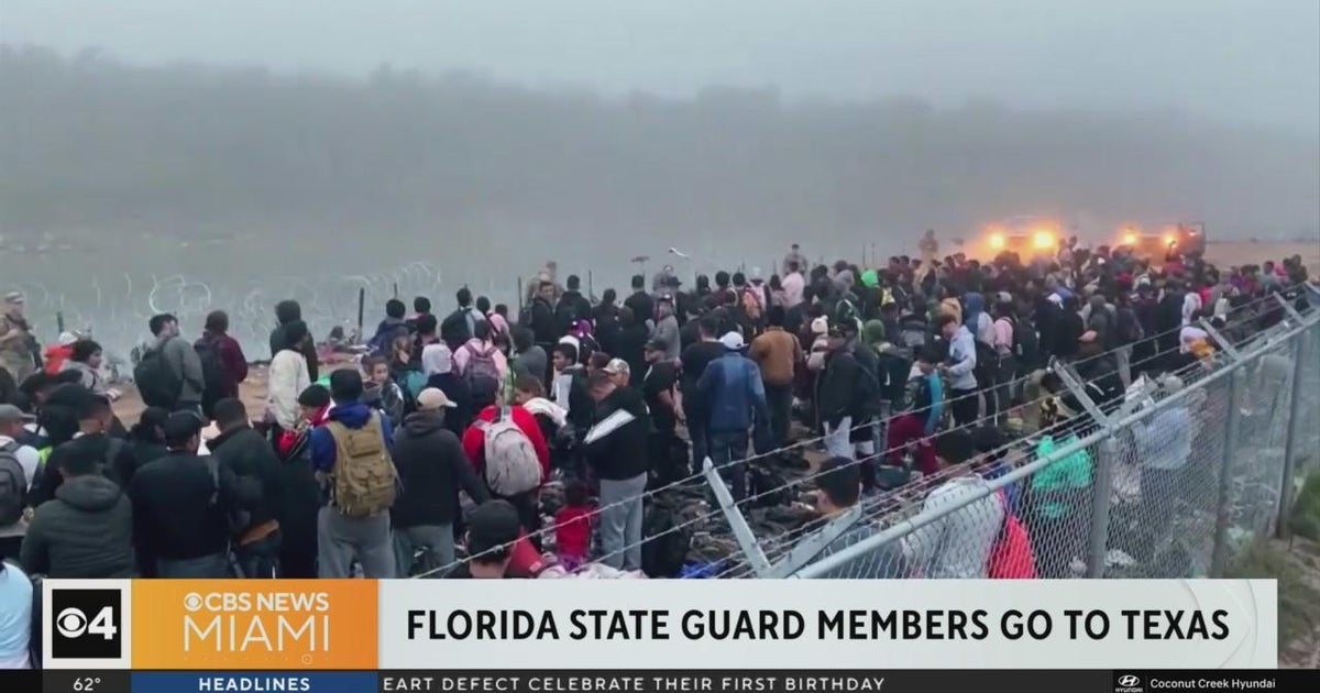 Members of Florida State Guard deployed to Texas to assist in border ...