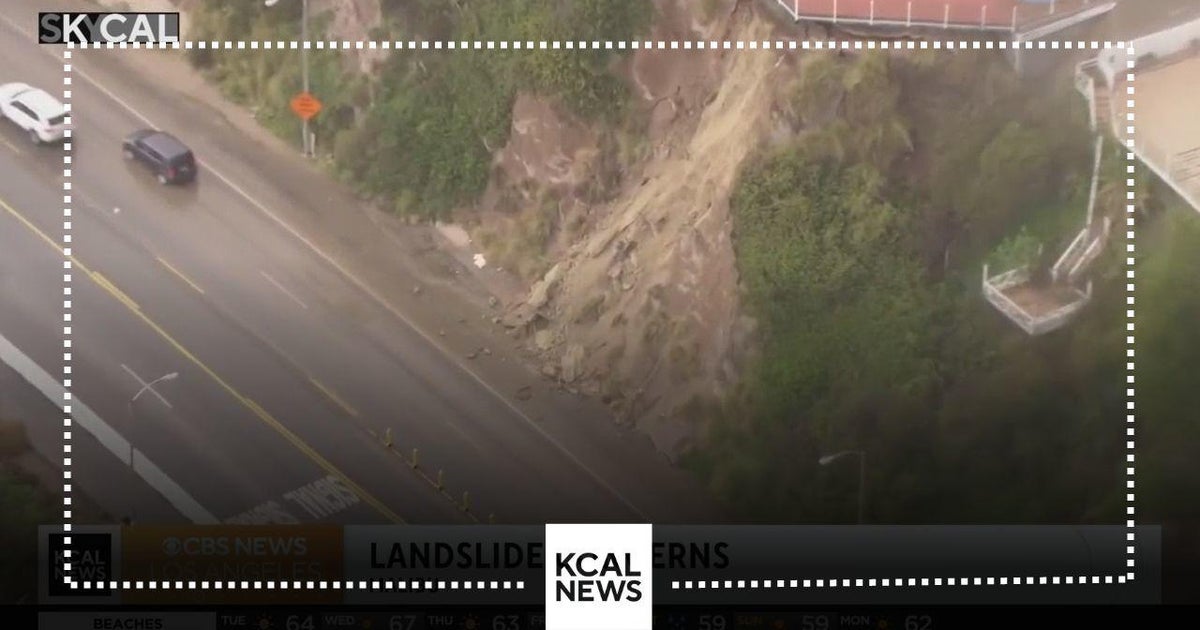 Landslides keep Malibu drivers on high alert - CBS Los Angeles