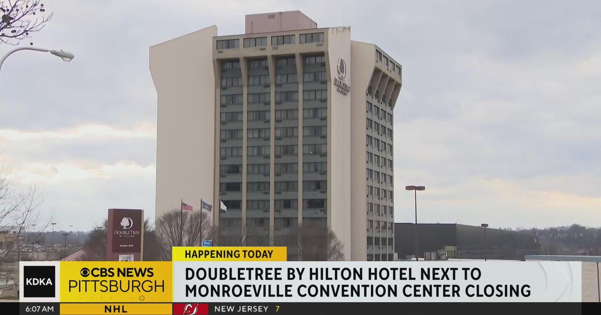 DoubleTree next to Monroeville Convention Center closing - CBS Pittsburgh