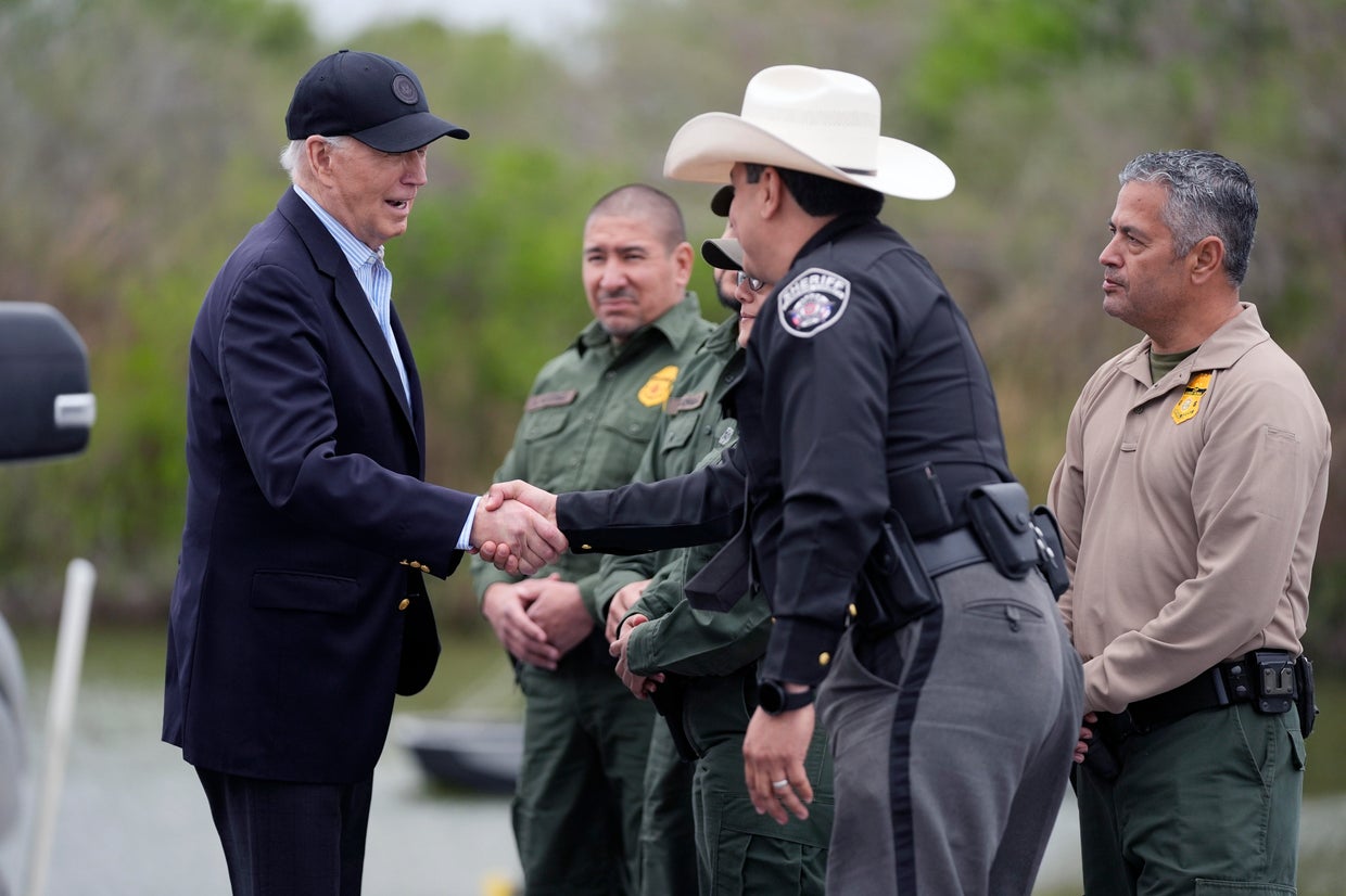 Biden and Trump deliver different messages in person on the same day at ...