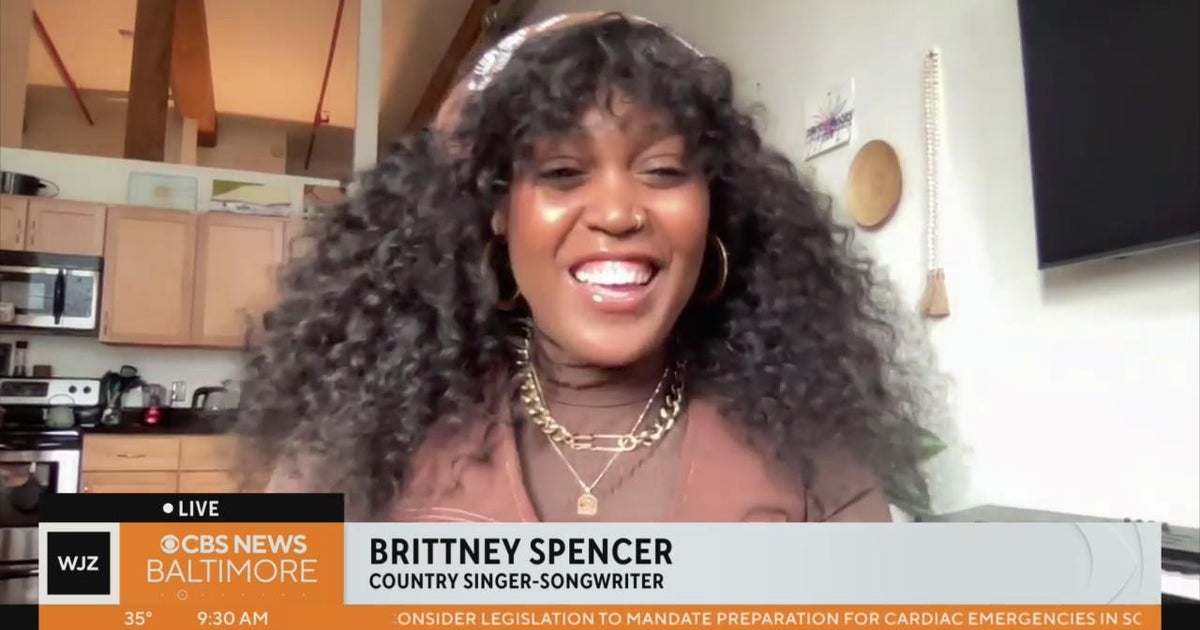 Country singer Brittney Spencer talks debut album, and more on WJZ at 9 ...
