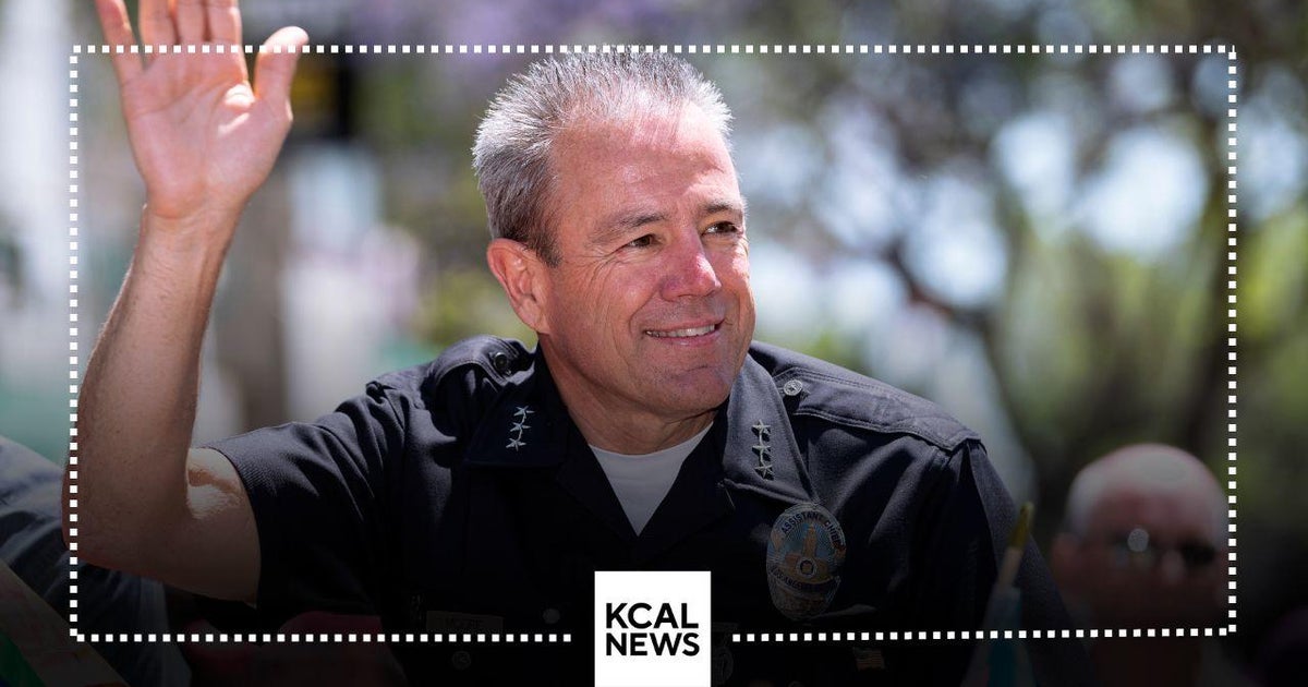 “It’s time for me to shift my focus:” LAPD Chief Moore retires - CBS ...