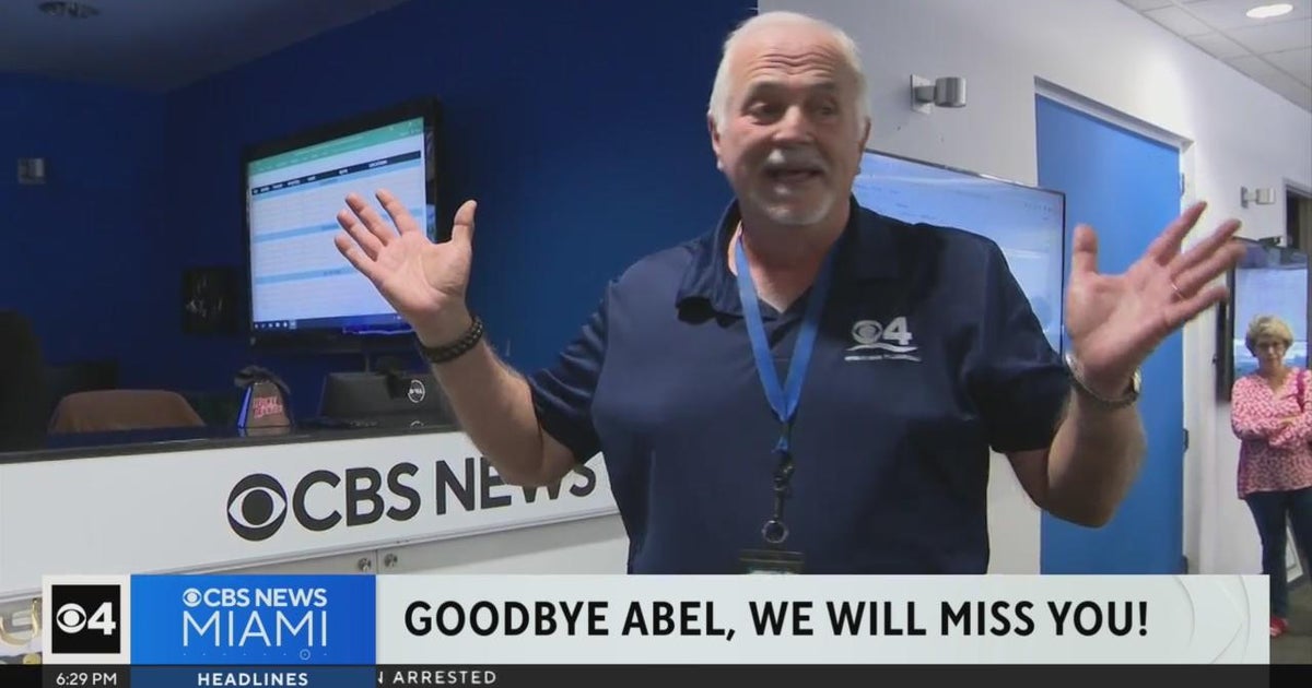 Goodbye, Abel! We will miss you - CBS Miami