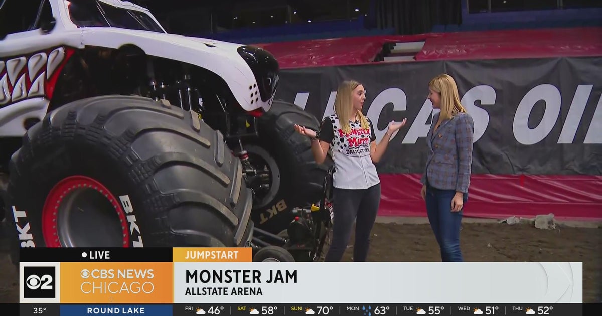 Monster Jam at the Allstate Arena this weekend - CBS Chicago