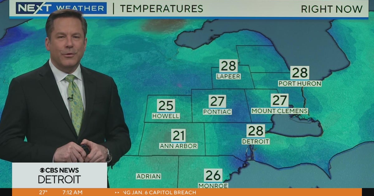 NEXT Weather Forecast 3/1/2024 (Morning) - CBS Detroit