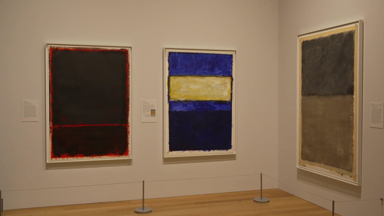 A revelatory exhibition of Mark Rothko paintings on paper - CBS News
