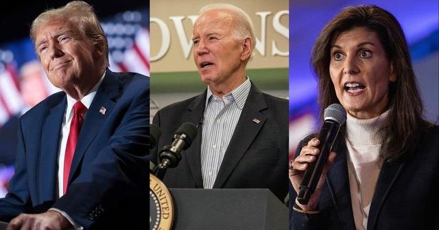 Trump leading Biden in latest poll with Super Tuesday a day away - CBS News