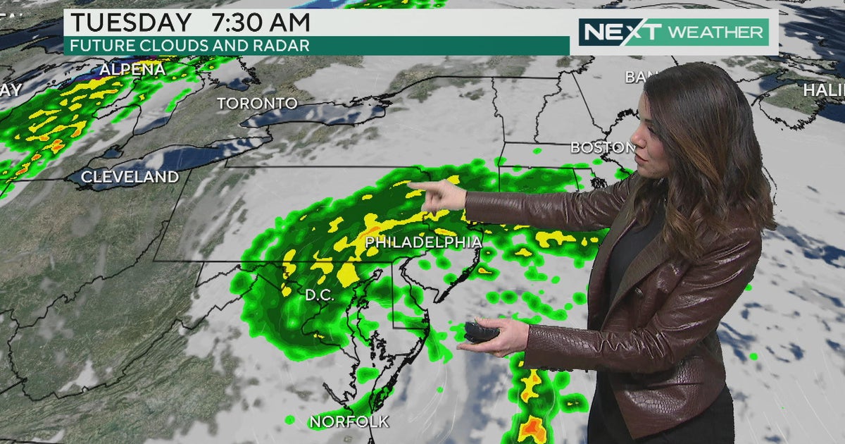 Can't get away from rain in the Philadelphia weather forecast this week ...