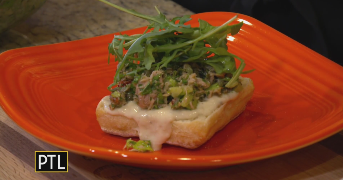 Cooking with Rania: Open-Face Italian Style Tuna Sandwich - CBS Pittsburgh