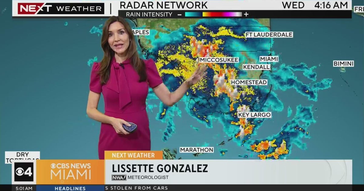 NEXT Weather South Florida forecast Wednesday 5AM 03/06/2024 - CBS Miami