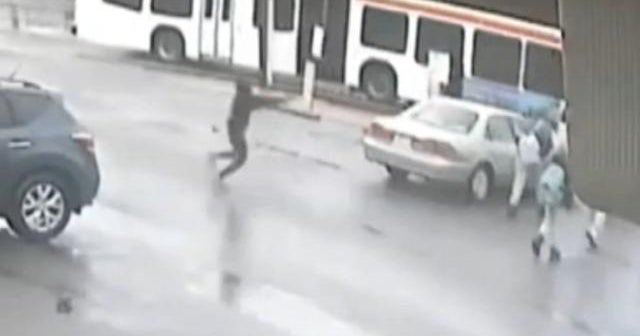 Philadelphia police release surveillance video of shooting near bus ...