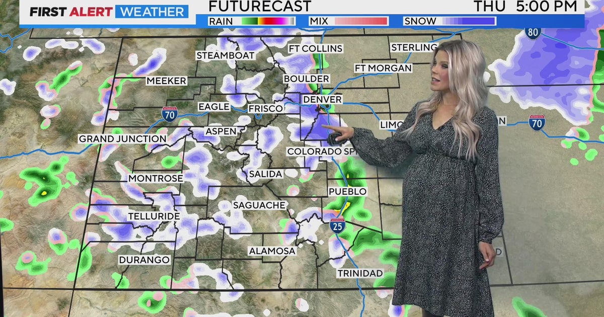 Snow And Cold Coming Back To Denver - CBS Colorado