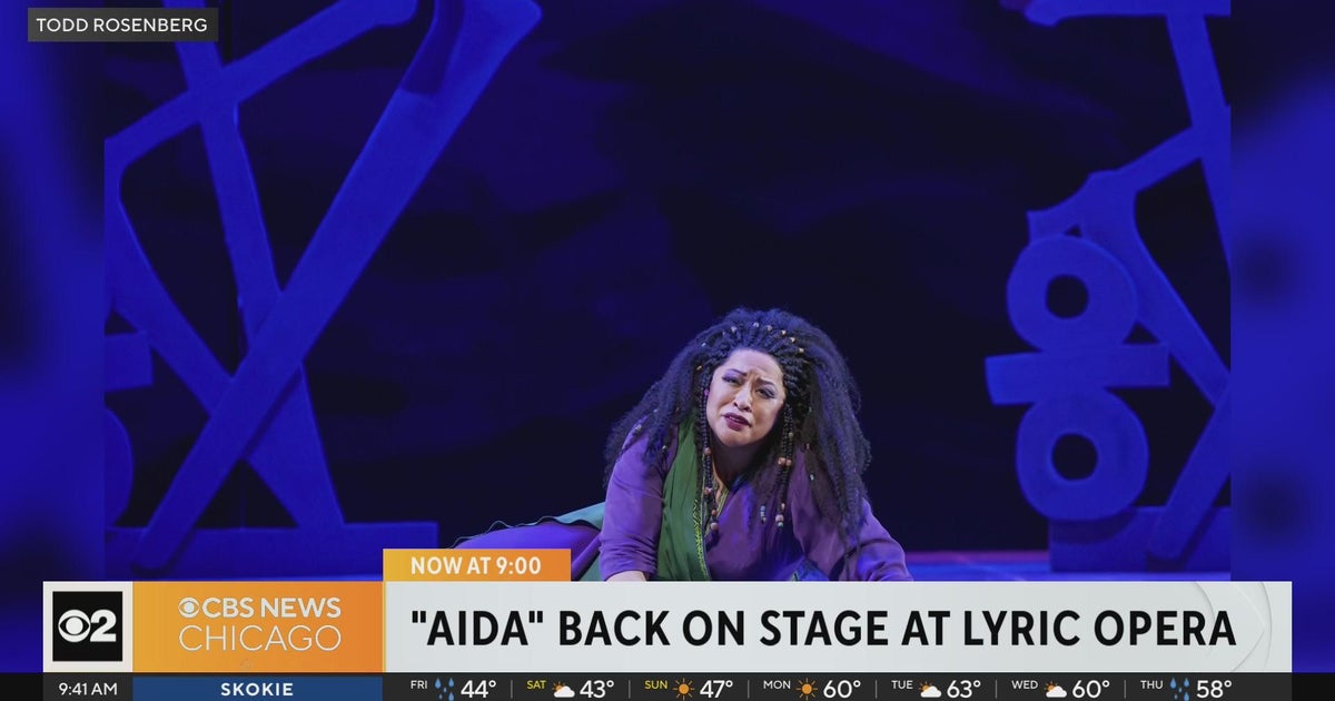 "Aida" returns to the Chicago stage at Lyric Opera - CBS Chicago
