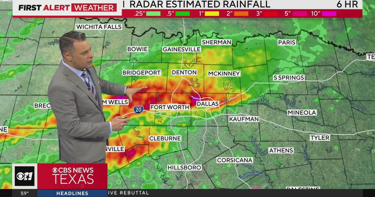 Severe storms threat remains - CBS Texas