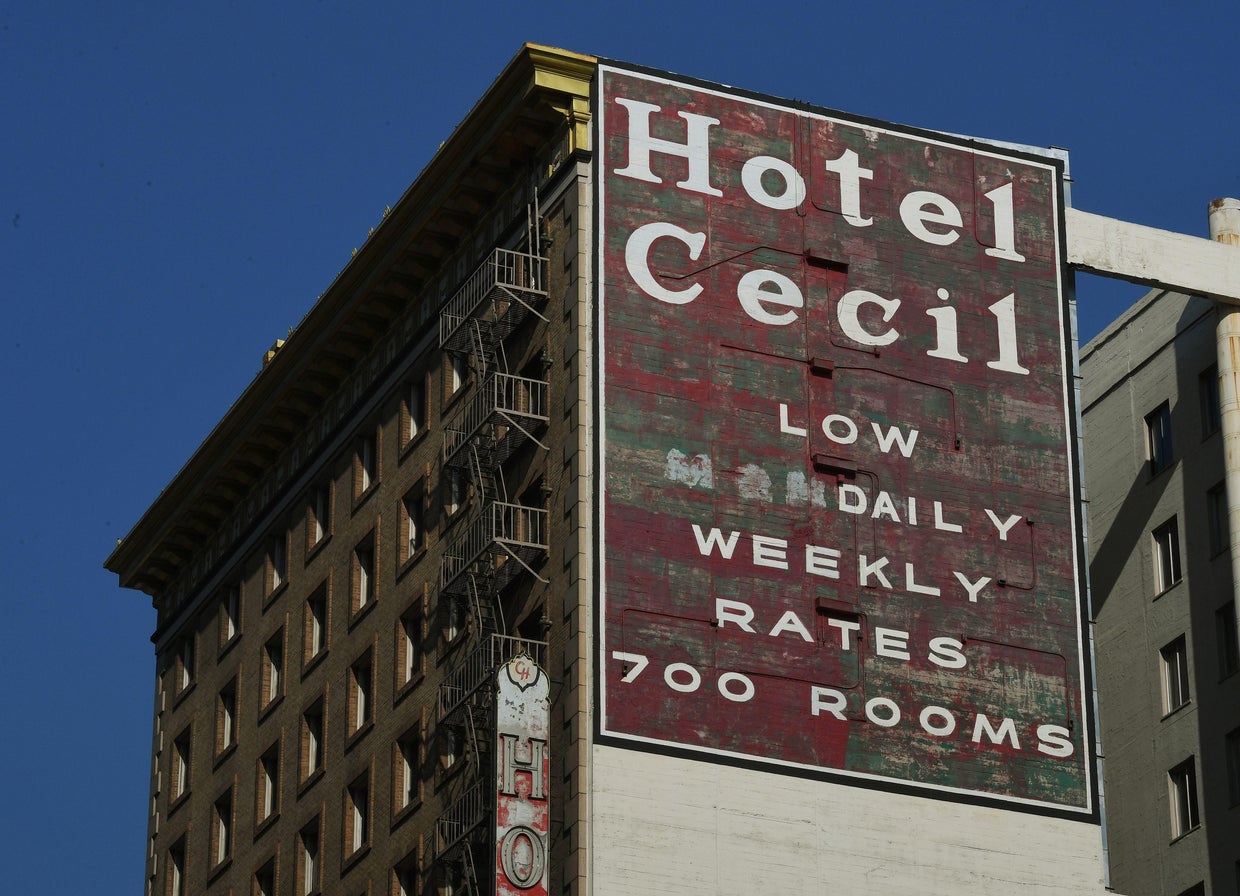 Cecil Hotel, the downtown LA hotel with a troubled past, put up for ...