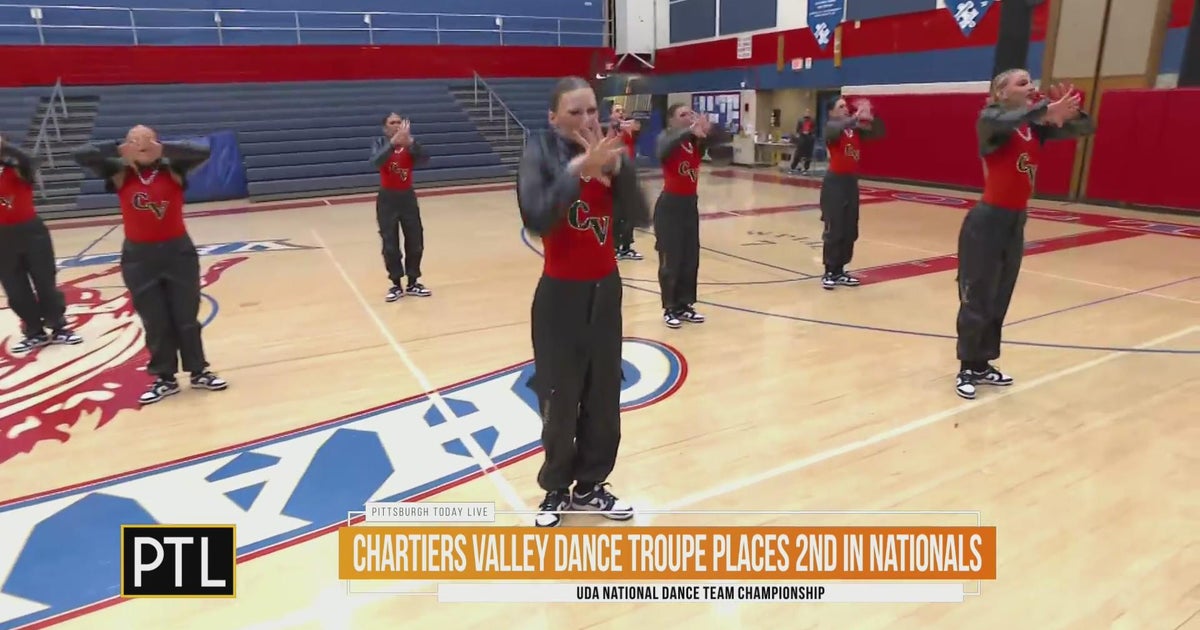 Dancing with the Chartiers Valley High School dance troupe - CBS Pittsburgh