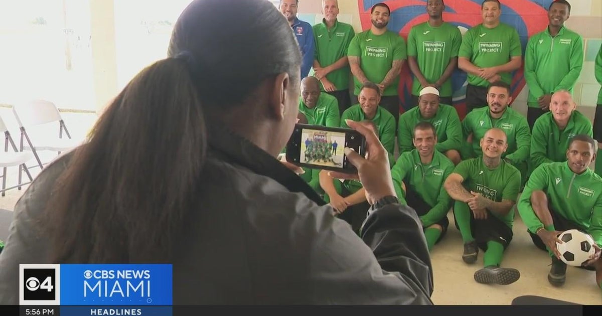 Inmates graduate from Miami FC training program - CBS Miami