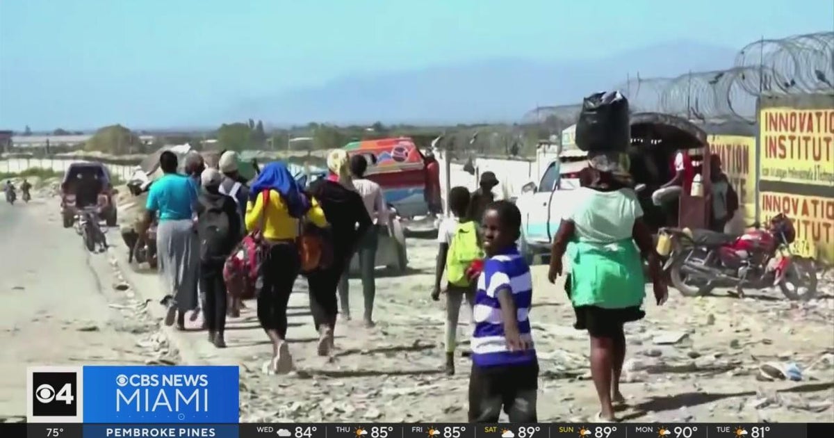 Forces deployed in anticipation of increased Haitian migration - CBS Miami