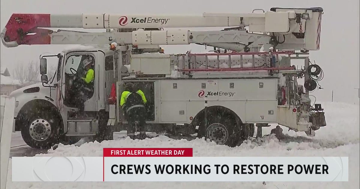Xcel Energy crews respond to power outages along the Front Range - CBS ...