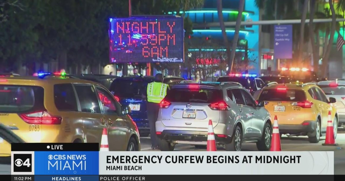 Miami Beach declares midnight curfew for this Spring Break weekend ...