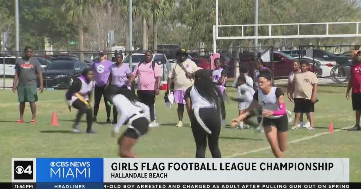 South Florida Pal Girls Flag Football League Championship held in ...