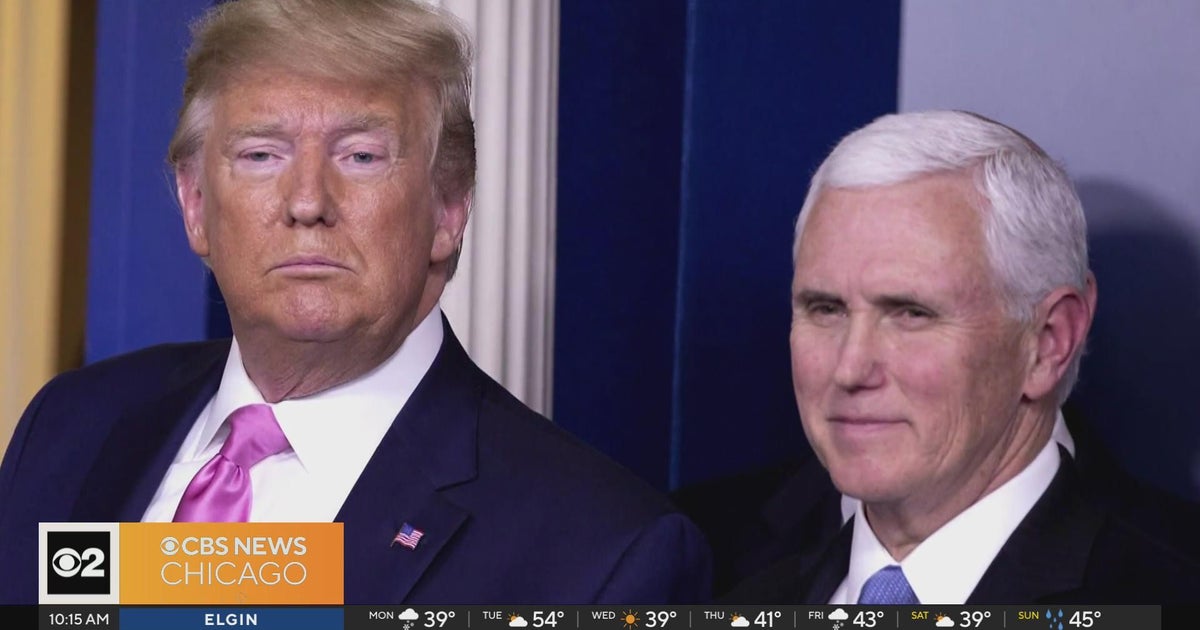 Pence won't endorse Trump's bid for second term - CBS Chicago