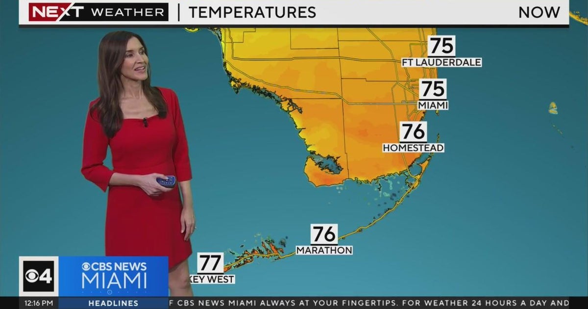 Miami Weather: Cooler, drier air to start Spring - CBS Miami
