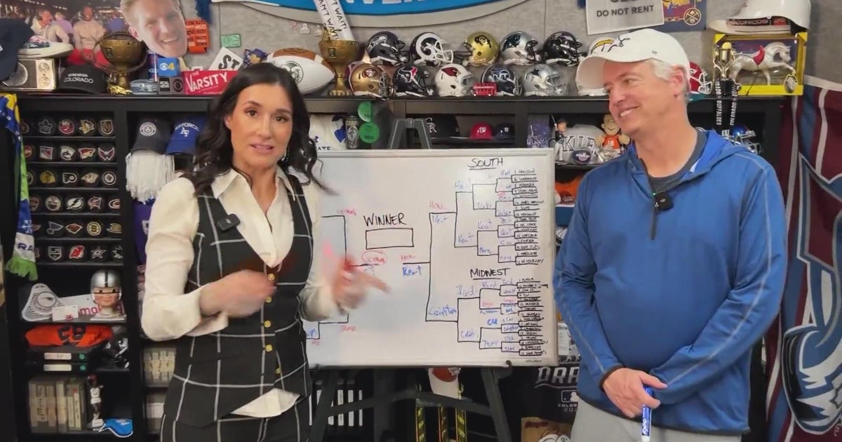 Romi Bean and Eric Christensen fill out their bracket - CBS Colorado