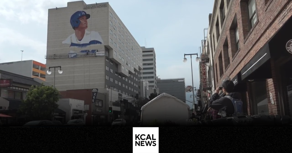 Artist set to display Shohei Ohtani mural in Little Tokyo - CBS Los Angeles