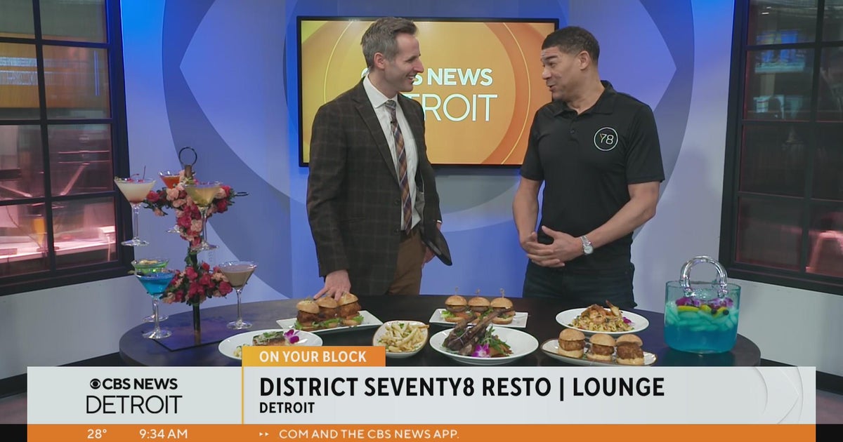 A look District Seventy8 Resto-Lounge in Detroit - CBS Detroit