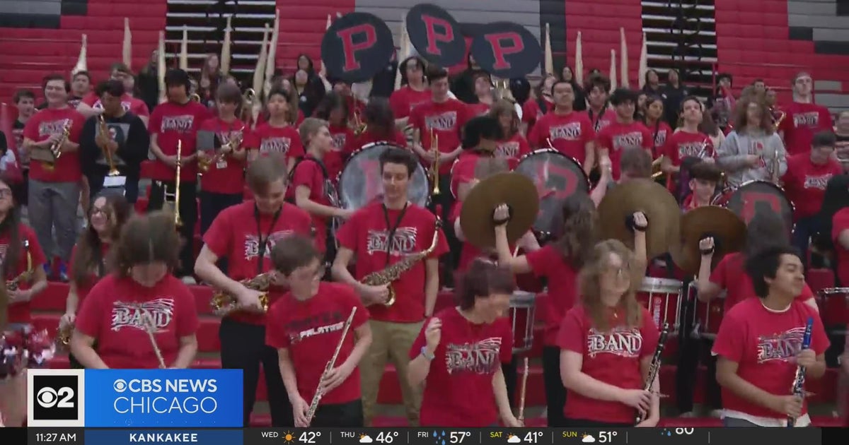 School Spotlight: Palatine High School shows off its spirit - CBS Chicago