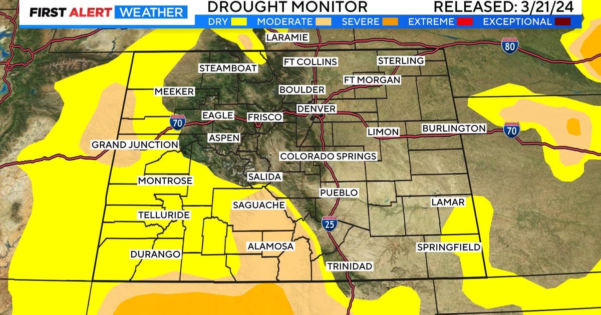 Good news and bad news with new Colorado climate forecast - CBS Colorado