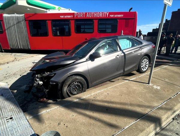 One person injured in West Homestead crash involving PRT bus - CBS ...