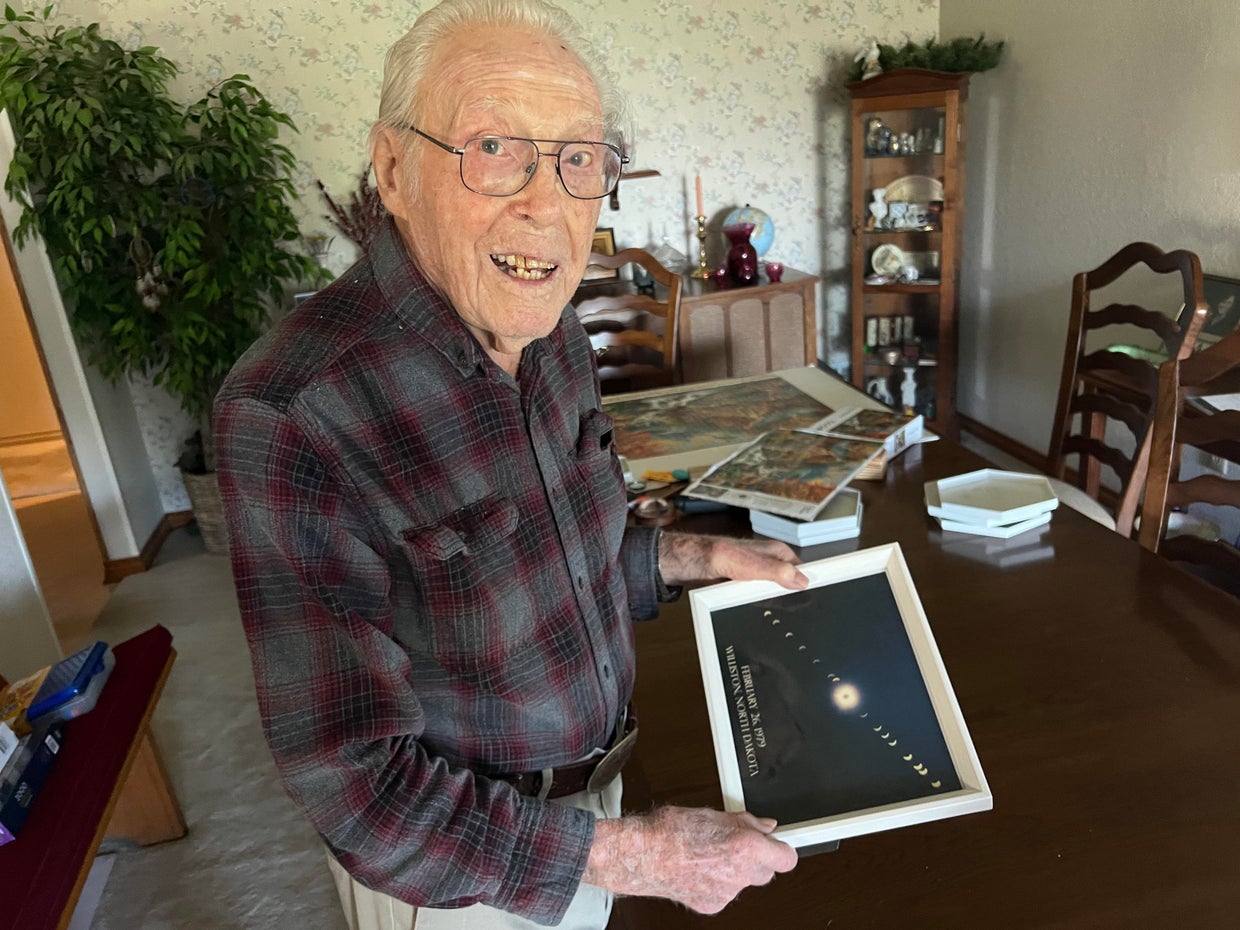 105-year-old eclipse chaser excited to add 13th to his list, and shares ...