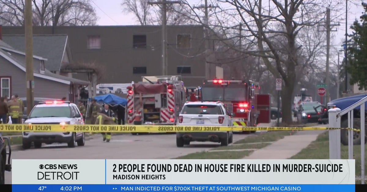 2 people found dead in Madison Heights house fire killed in murder ...