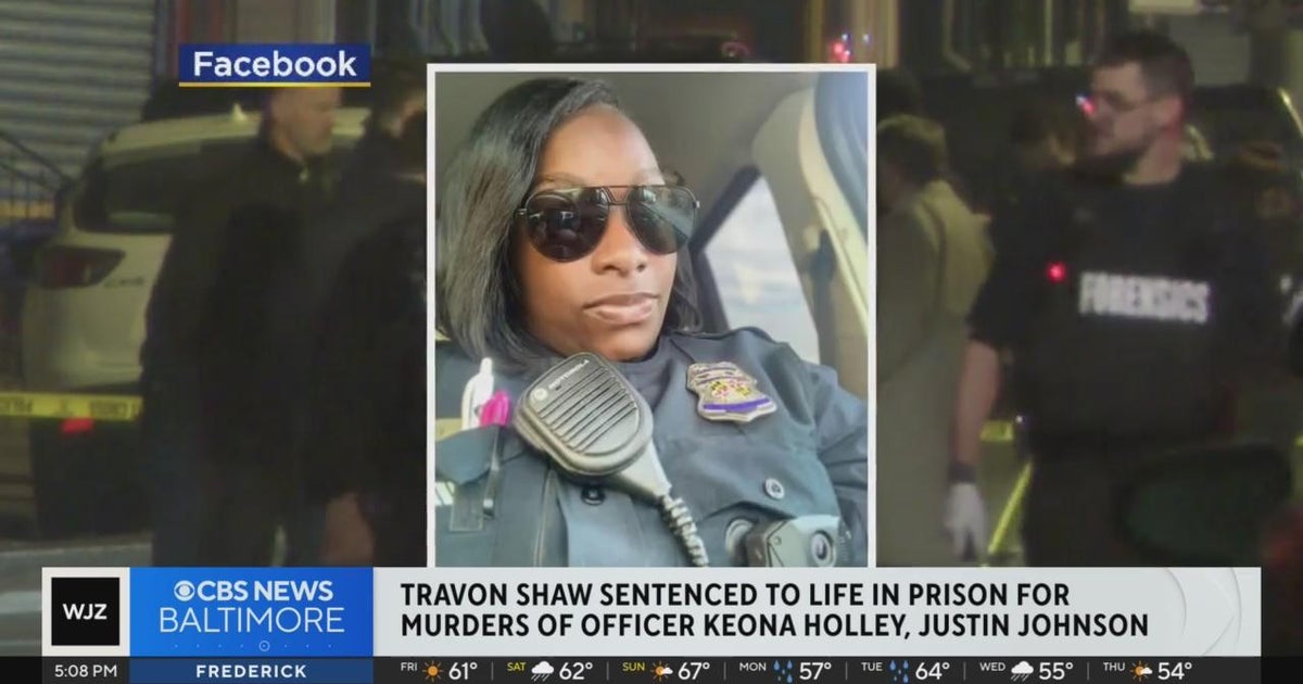 Travon Shaw sentenced to life in prison for murder of Officer Keona Holley - CBS Baltimore