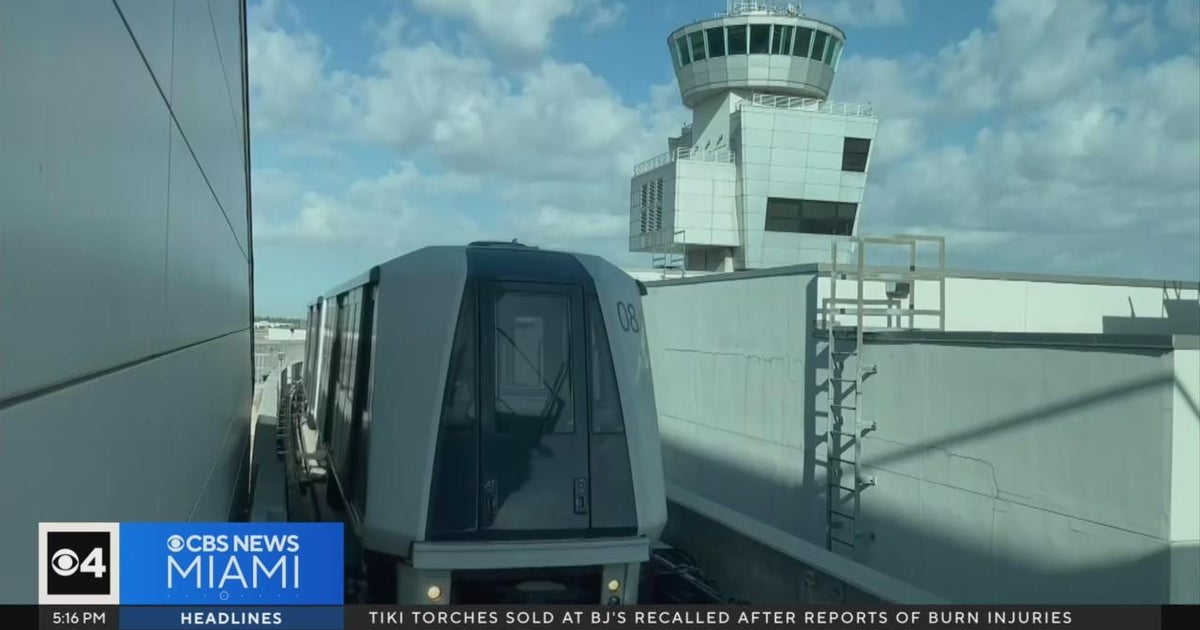 Miami International Airport reopens 3 of the 4 Concourse D Skytrain ...