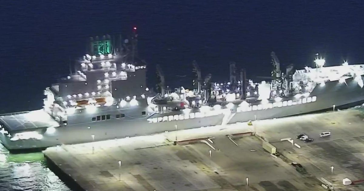 A look at the operations aboard the USNS Harvey Milk - CBS San Francisco