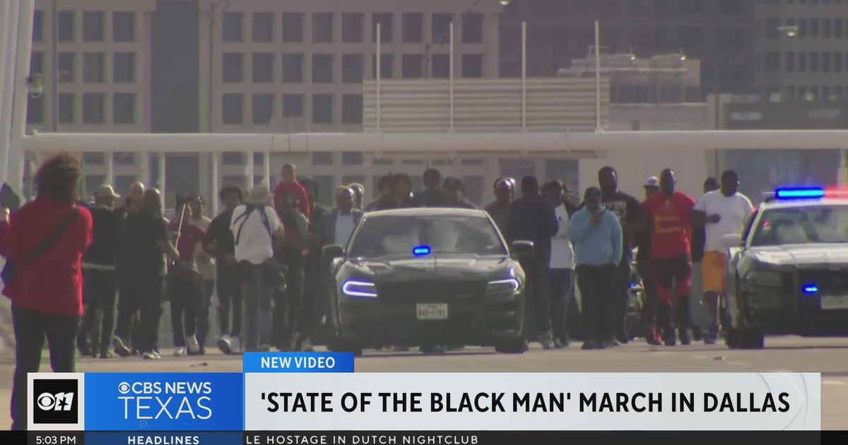 "State of the Black Man" march in Dallas - CBS Texas