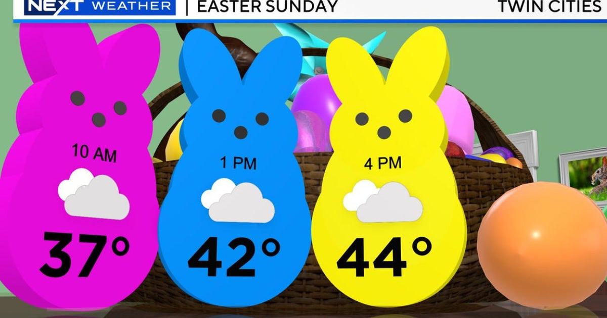 Spotty snow, rain return to southern Minnesota for Easter Sunday and ...